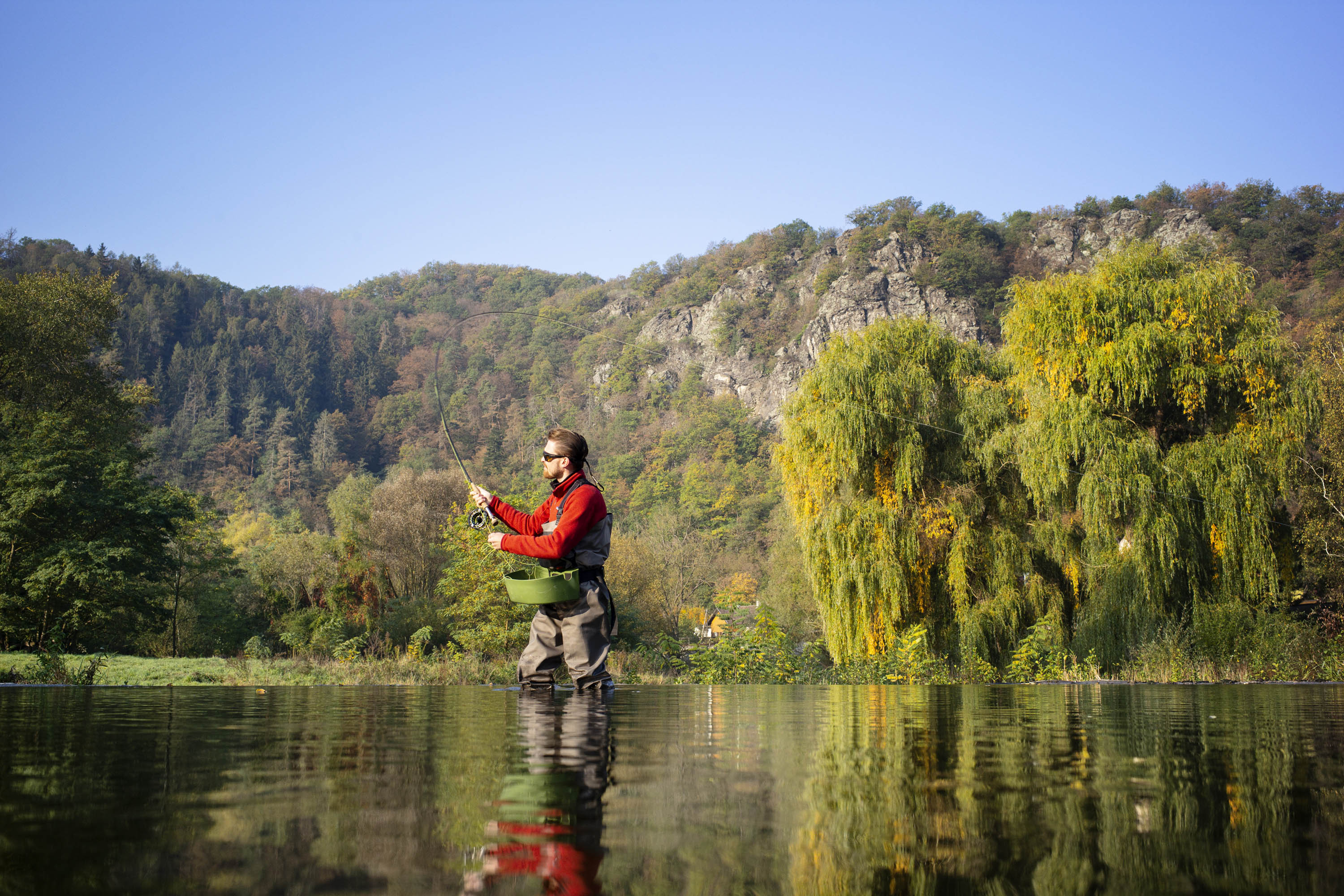 Hubertusteich Angeln Fischen Waldviertel Bärnkopf Niederösterreich – VMSZF