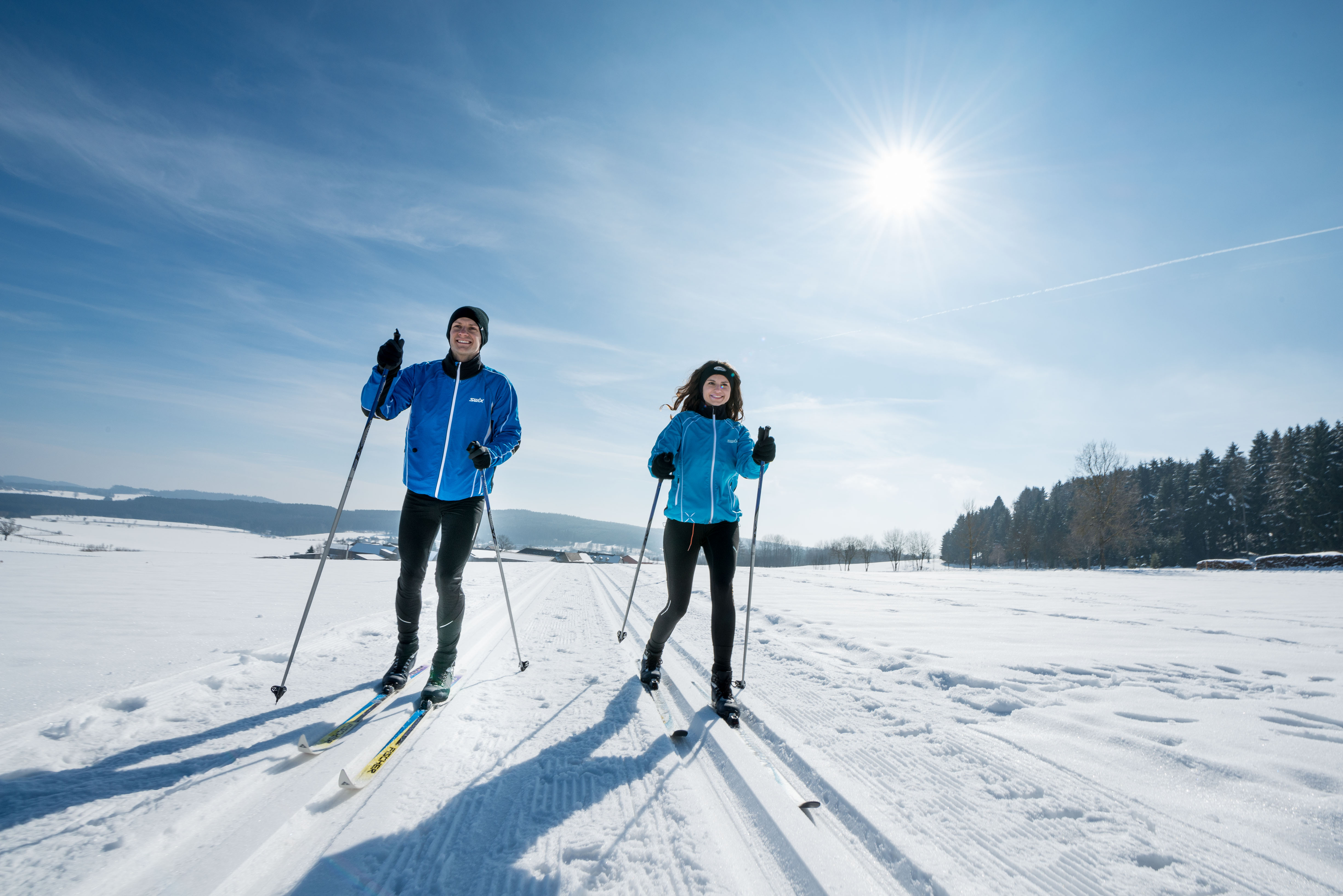 Langlaufen im Waldviertel
