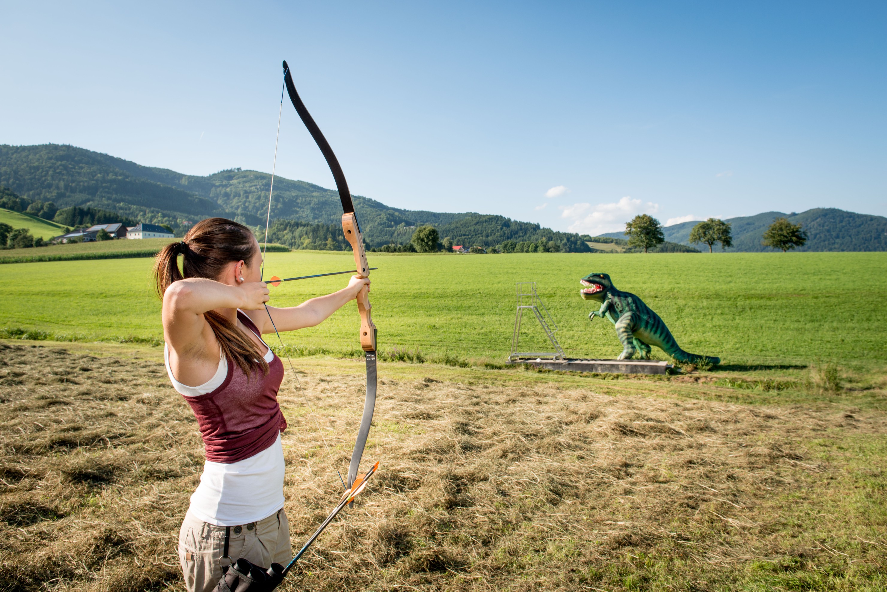 Bogenschießen im Waldviertel