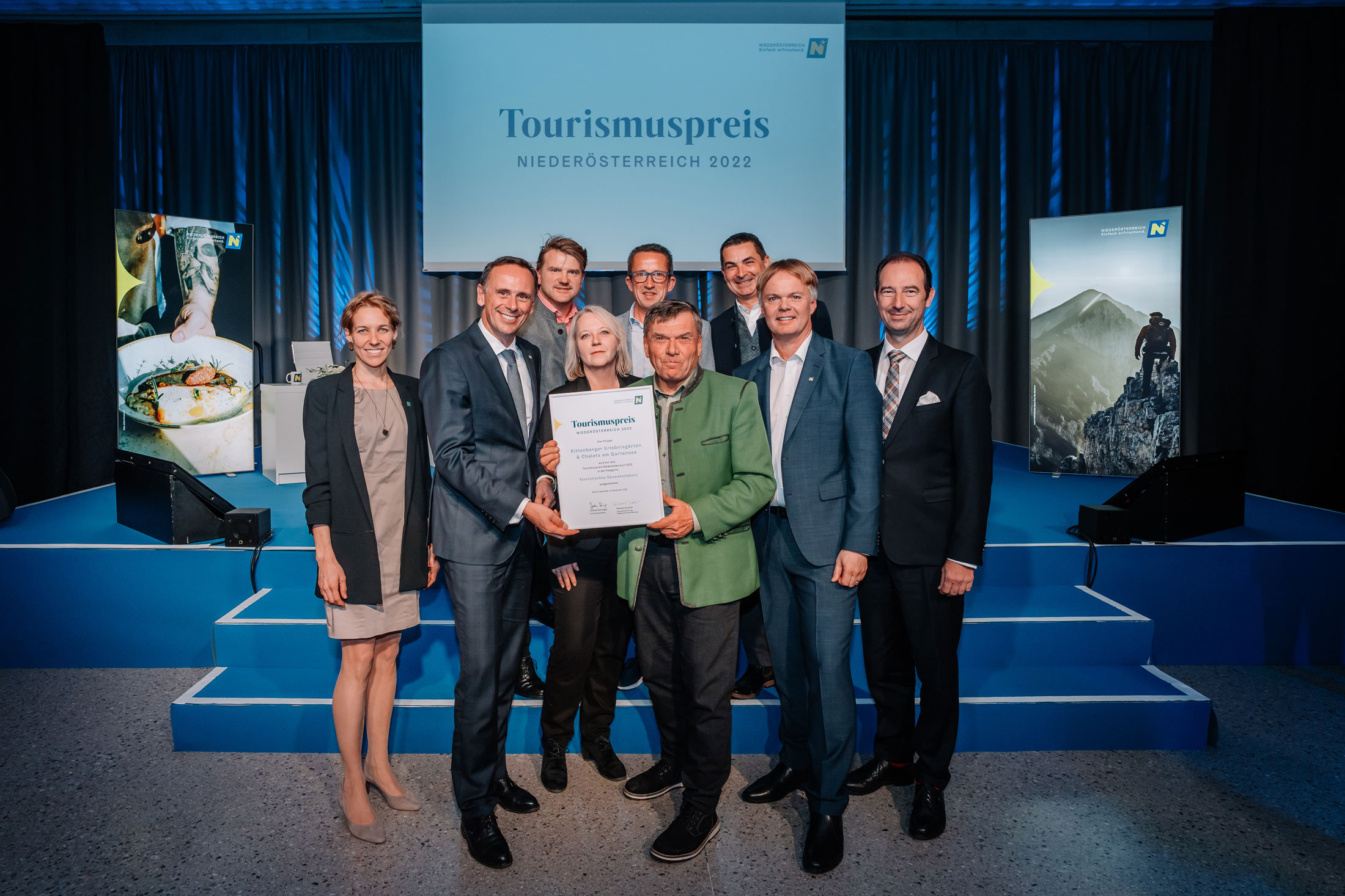 And the winner is: Kittenberger Erlebnisgärten und Chalets am Gartensee ...