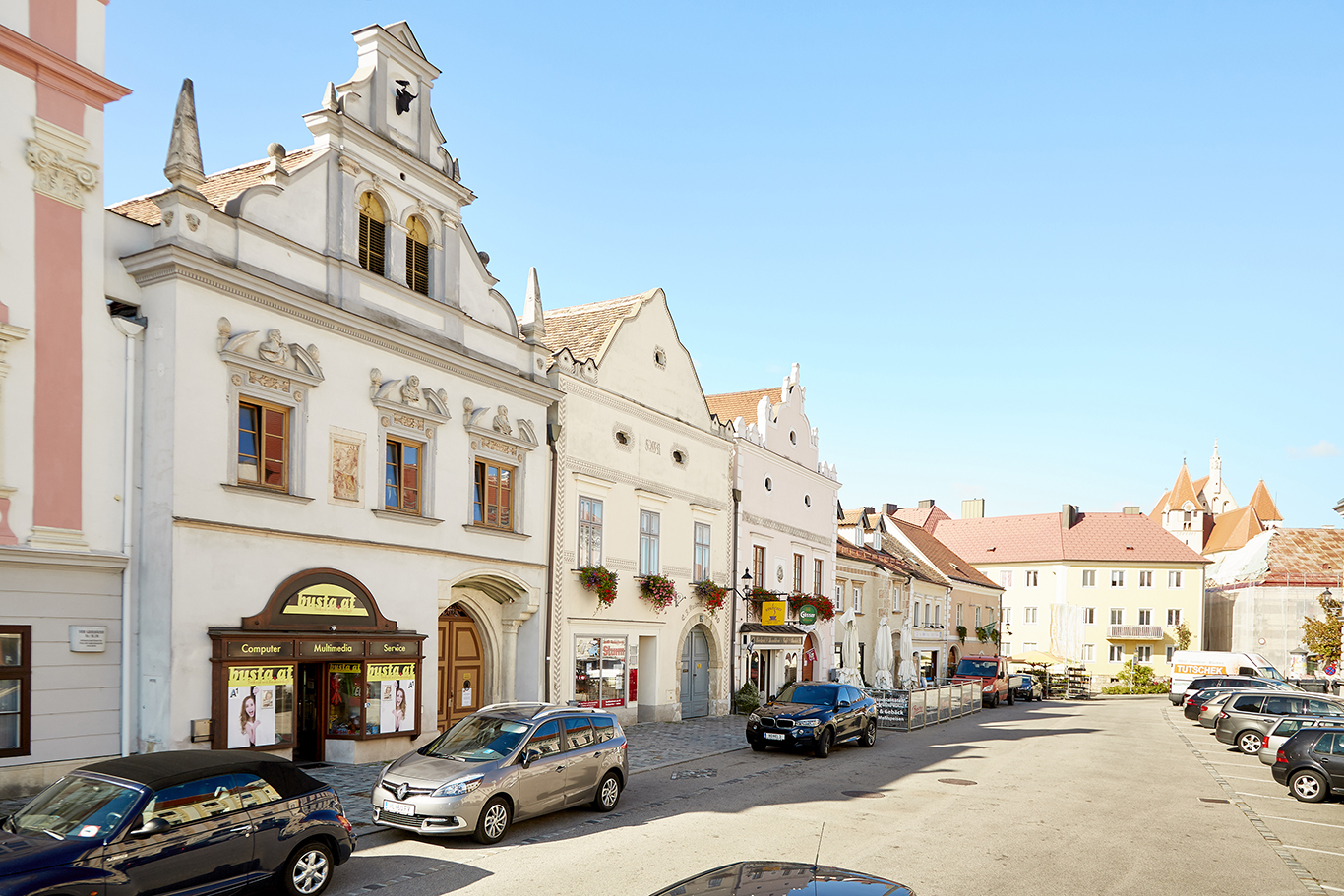 Město s hradbami Eggenburg