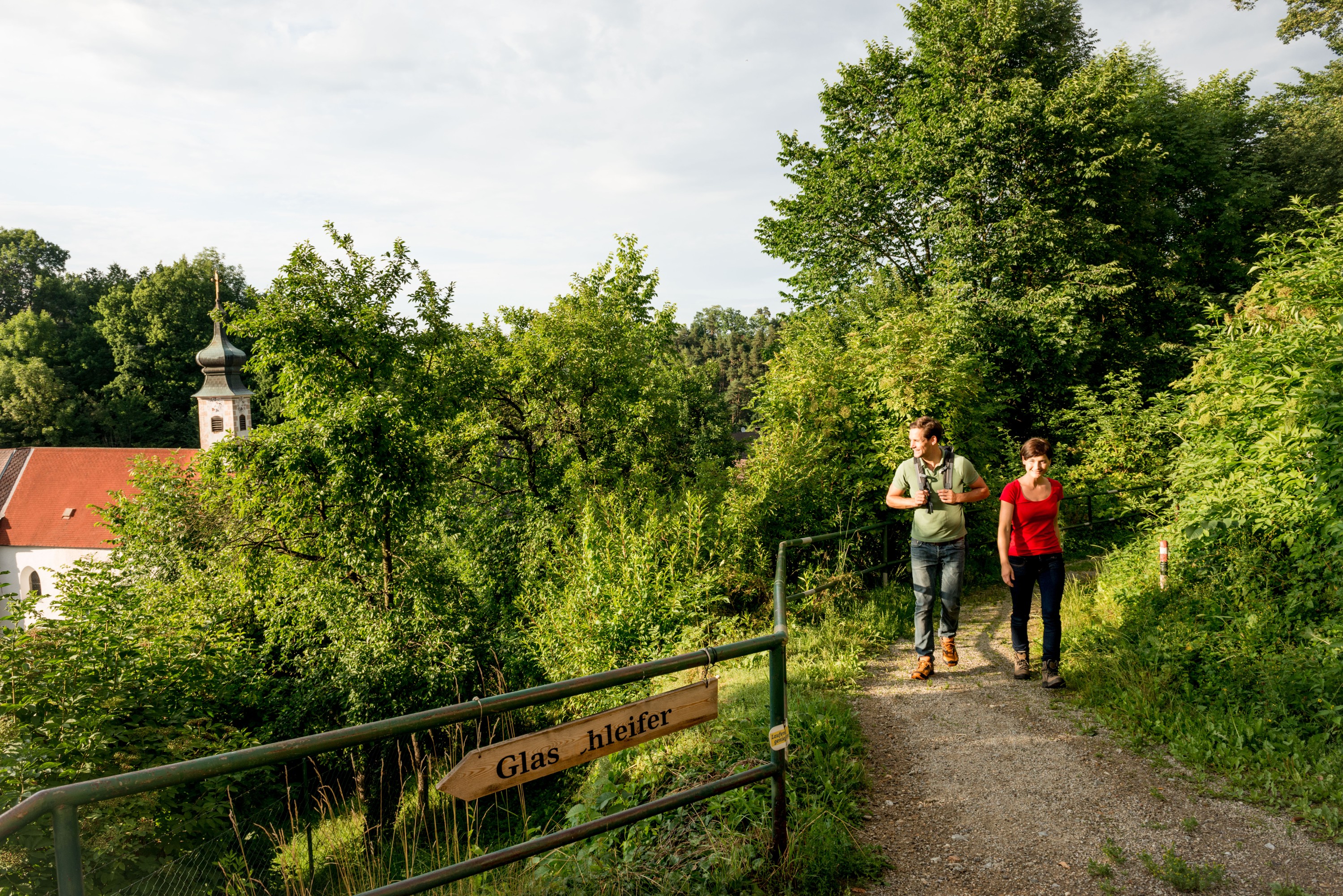 Grenzüberschreitender Weitwanderweg entlang der Lainsitz